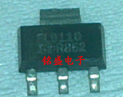 原装进口IRFL9110 FL9110 场效应MOS管 SOT-223 P沟道 100V 1.1A