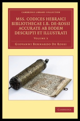【预售】Mss. Codices Hebraici Bibliothecae I. B. de-Rossi