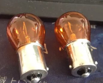 汽车琥珀色转向灯泡 12V24V正脚歪脚单丝灯泡 1141 2409 1016
