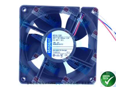 全新原装德国Ebm-papst风扇专售MULTIFAN 4214/12H 12038 24V