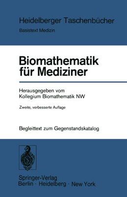 【预订】Biomathematik Fur Mediziner: Begleit...
