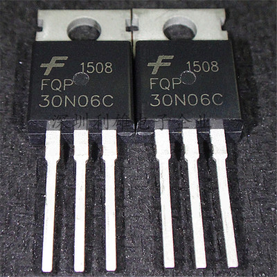 全新 FQP30N06C  30N06C  TO-220  MOS场效应管  60V/30A  现货