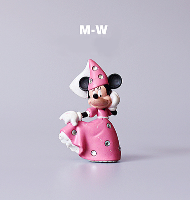 美国米奇动漫粉色摆件模型公仔