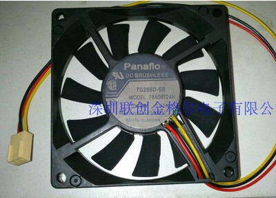 FBA08T24H 原装日本松下 24V 0.17A 80*80*15 发那科设备专用风扇