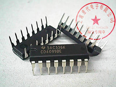 CD4099BE   TI   DIP-16〖正品原装〗赛格市场G332室实体店 现货