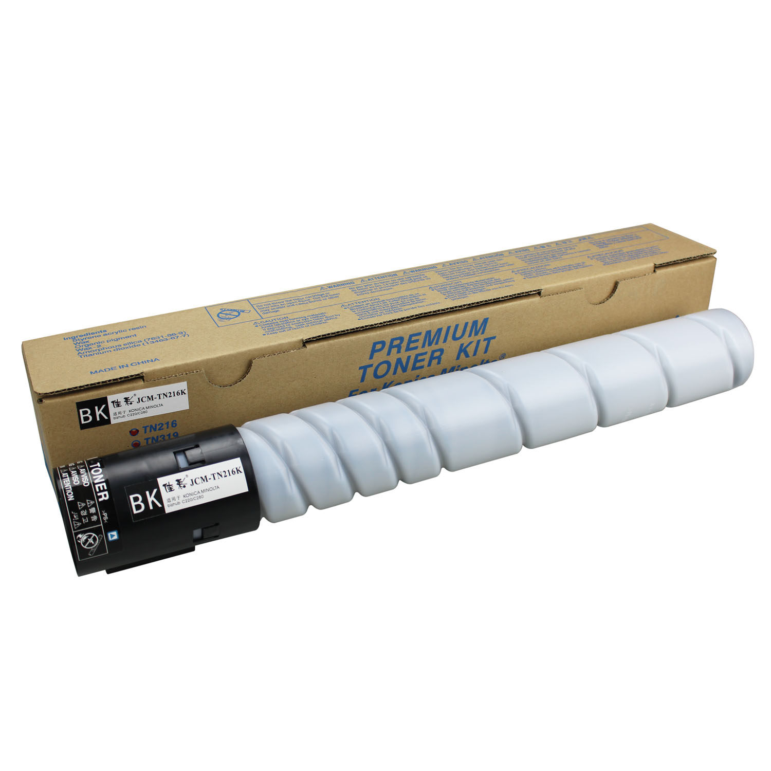 佳彩适用柯尼卡美能达柯美TN216 C220 C280 C7722 C7728墨粉盒碳粉筒_虎窝淘