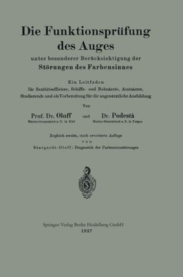 【预订】Die Funktionsprufung Des Auges Unter...