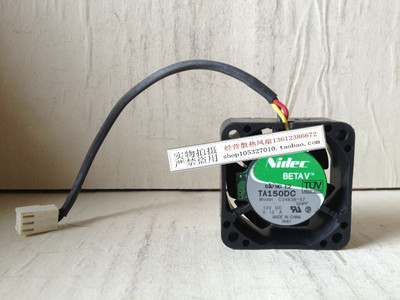 日产Nidec 4cm 4厘米 4020 双滚珠大风量风扇 TA150DC-C34636-57
