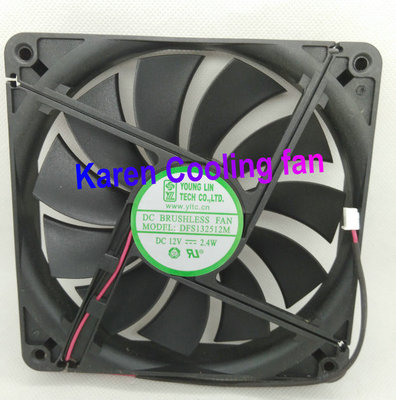 全新原装永林DFS132512M 13025 12v 2.4w 13cm 机箱散热风扇