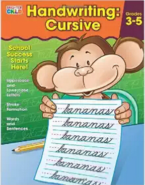 【预售】Handwriting: Cursive Workbook