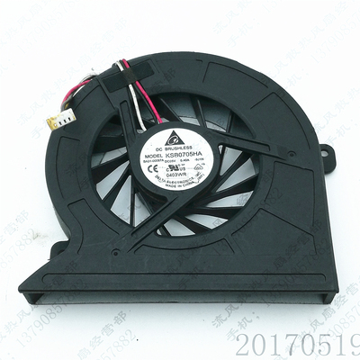 原装 台达 KSB0705HA-9J1N DC5V 0.40A 3线 笔记本CPU 散热风扇
