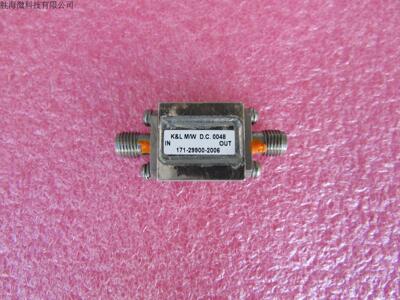 K&L 171-29900-2006 DC-1.5GHZ SMA母射频微波同轴低通滤波器