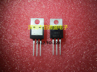 全新原装7812 三端稳压管 MC7812CT TO-220  0N直插
