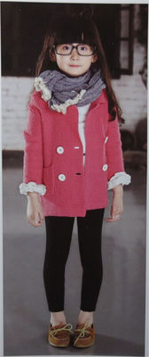 春秋开衫毛衣双排扣针织外套童装