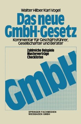 【预售】Das Neue Gmbh-Gesetz: Kommentar Fur Gesellscha...