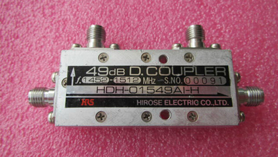 HRS HDH-01549AI-H 1.452-1.512GHz 49dB SMA 射频同轴定向耦合器