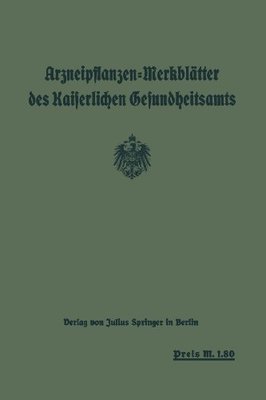 【预订】Arzneipflanzen-Merkblatter Des Kaise...