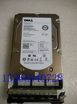 DELL 0W347K 希捷 600G 3.5寸 15K SAS R710 T610 硬盘带托盘