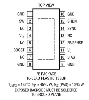进口原装  LT1956EFE-5 LT1956IFE-5 LT1956-5 TSSOP现货直拍