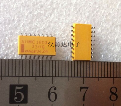 SOMC160333R0GEA/SOMC-1603-330G 33R 2% 16脚 VISHAY 网络排阻