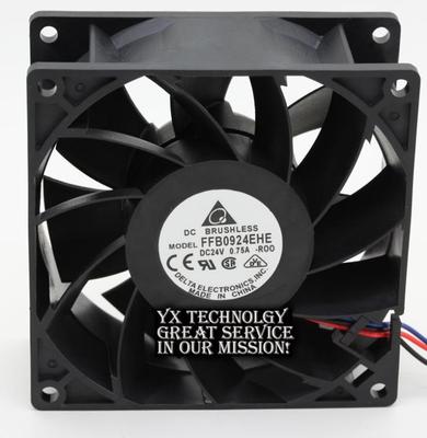 台达FFB0924EHE/SHE EFB0924HHE PFB0924DHE 9038 24V 变频器风扇