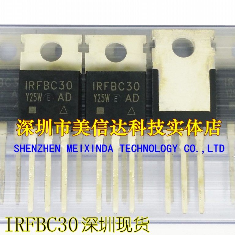 IRFBC30全新原装进口场效应管 TO220直插三极管一站式配单_虎窝淘