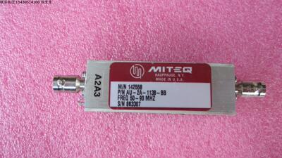 美国MITEQ进口 AU-2A-1138 1-500MHz 30dB SMA 低噪声微波放大器