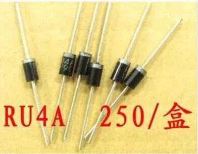 【伟民】全新恢复二极管+B整流 RU4A RU4AM 可代替RU4B RU4C RU4
