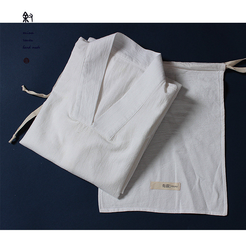 有叙|中式宽松瑜伽汉服上衣阔腿裤禅修服居士服套装|送套装收纳袋