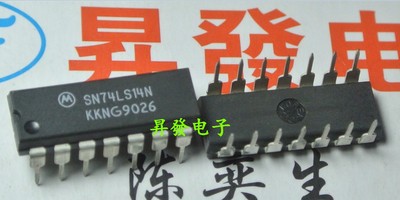 〖昇發电子〗HD74LS14P SN74LS14N HCF74LS14P DIP逻辑电路六非门