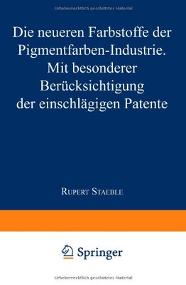 【预订】Die Neueren Farbstoffe Der Pigmentfa...