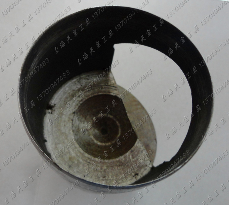 橡胶板薄铁皮皮带冲子/皮革打孔器/打眼器/空心冲 非标圆柱冲55mm
