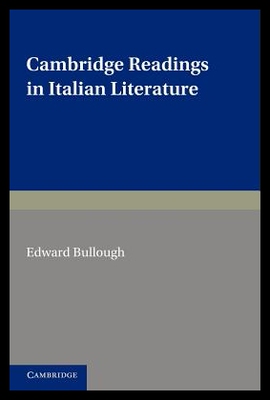 【预售】Cambridge Readings in Italian Literatu