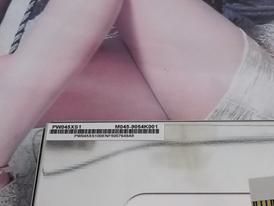 元太全新A规5.0寸PW045XS1工业液晶屏 数码相框 DVD 安防可视门铃