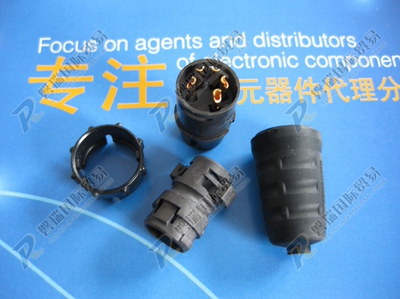 【现货】EN3C5MX Switchcraft 圆形连接器 5路 插头 公引脚