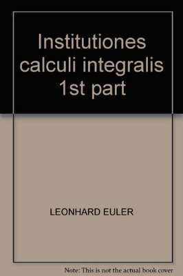 【预订】Institutiones Calculi Integralis 1st Part