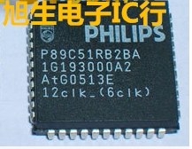 P89LV51RB2BA PLCC44 询价为准 现货库存 质量保证 测好包上机