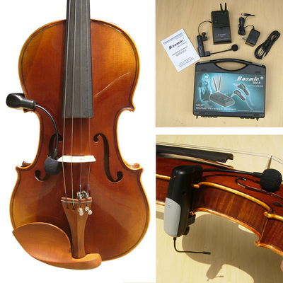 小提琴无线发射器 萨克斯用无线发射器U段乐器无线传输系统