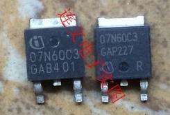 07N60C3 7A600V 效应管三极管 TO252 全系列汽车元件  全新可直拍