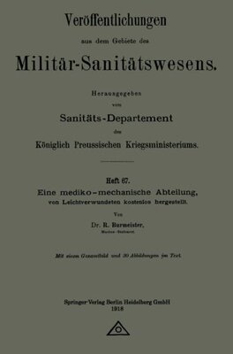 【预订】Eine Mediko-Mechanische Abteilung, V...