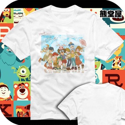 数码宝贝数码暴龙digimon初代第一代人物集合棉衣服T恤短袖