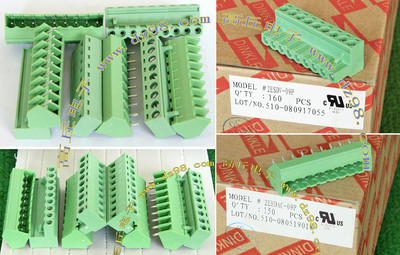 台湾DINKLE町洋5.08插拔式接线端子2ESDV-09P插头 2EHDAC-09P插座
