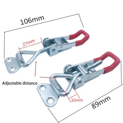 1pc Adjustable Toggle Latch Catch Hasp Spring Loaded Cabinet