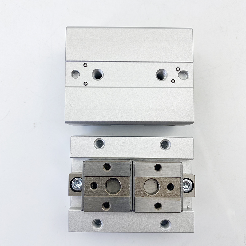 SMC型薄型导轨滑台气缸MHF2-8D/8DR/8D2-12D/D1/D2-16D/16D1R-20D_虎窝淘