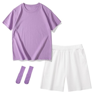 六一儿童表演服青春活力舞蹈演出糖果色纯棉孩子的天空小学生班服