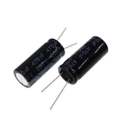 5只 电解电容 200V470UF 体积18*40 直插电解电容