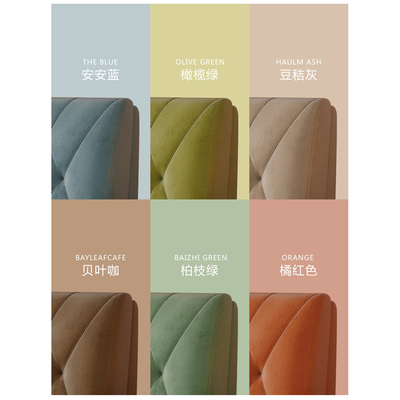 达芬罗床头靠垫软包榻榻米靠背垫双人简约床头板靠垫套床头罩定制