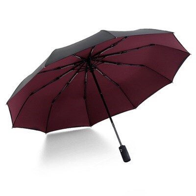 现货New layer umbrelBla thickened reinforcementU j Windproof