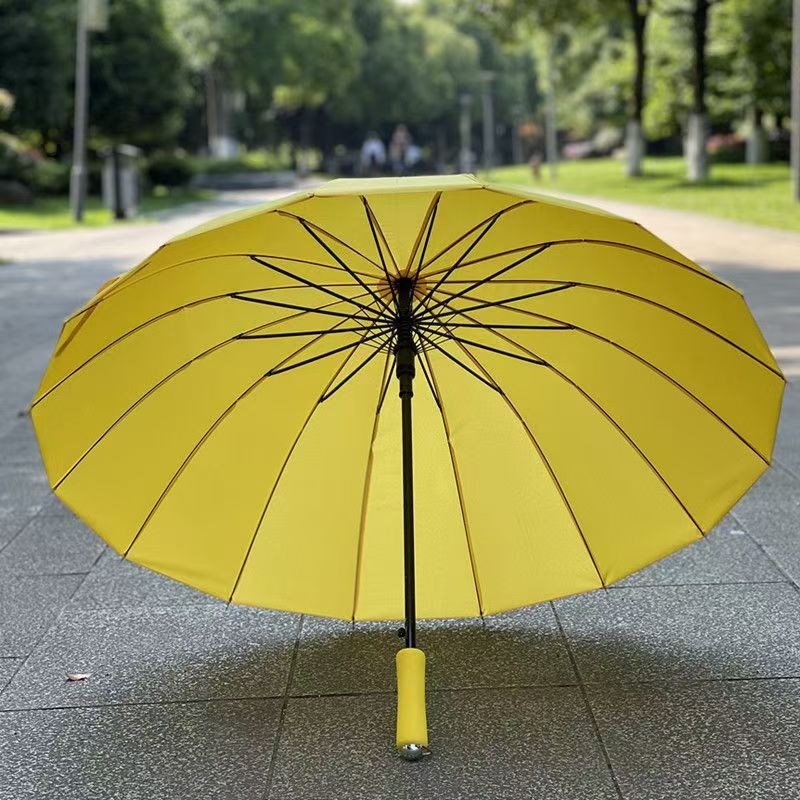 小众高货韩剧边佑锡金惠允双人同款黄色雨伞背着善宰跑复古抗风16