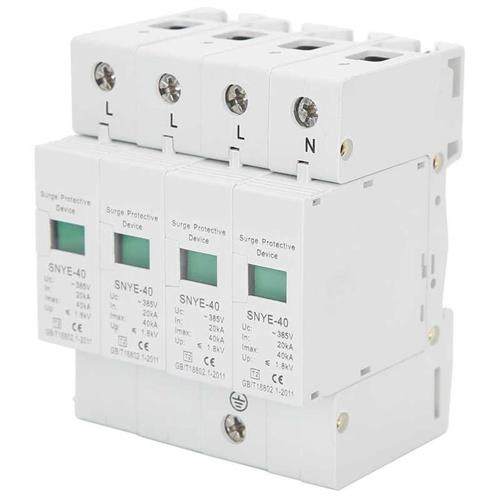 Surge Protective Device 4P Anti-Thunder Secondary Surge Arre_虎窝淘
